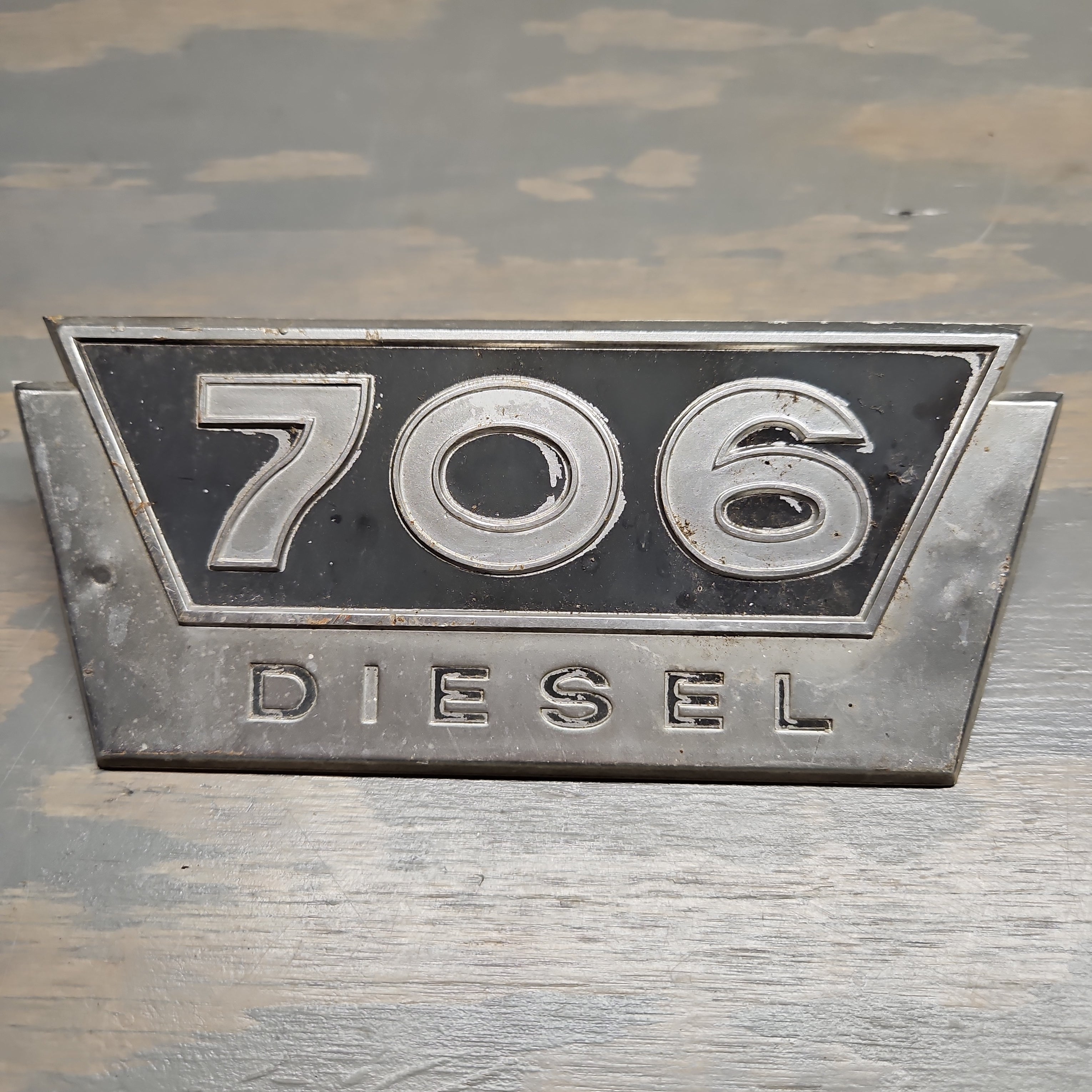 Farmall 706 Diesel Emblem – A&M Tractor Salvage & Parts